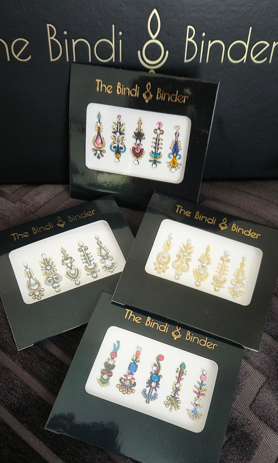 Durga - a Collection of Big. Bold and Beautiful Bindis - Etsy