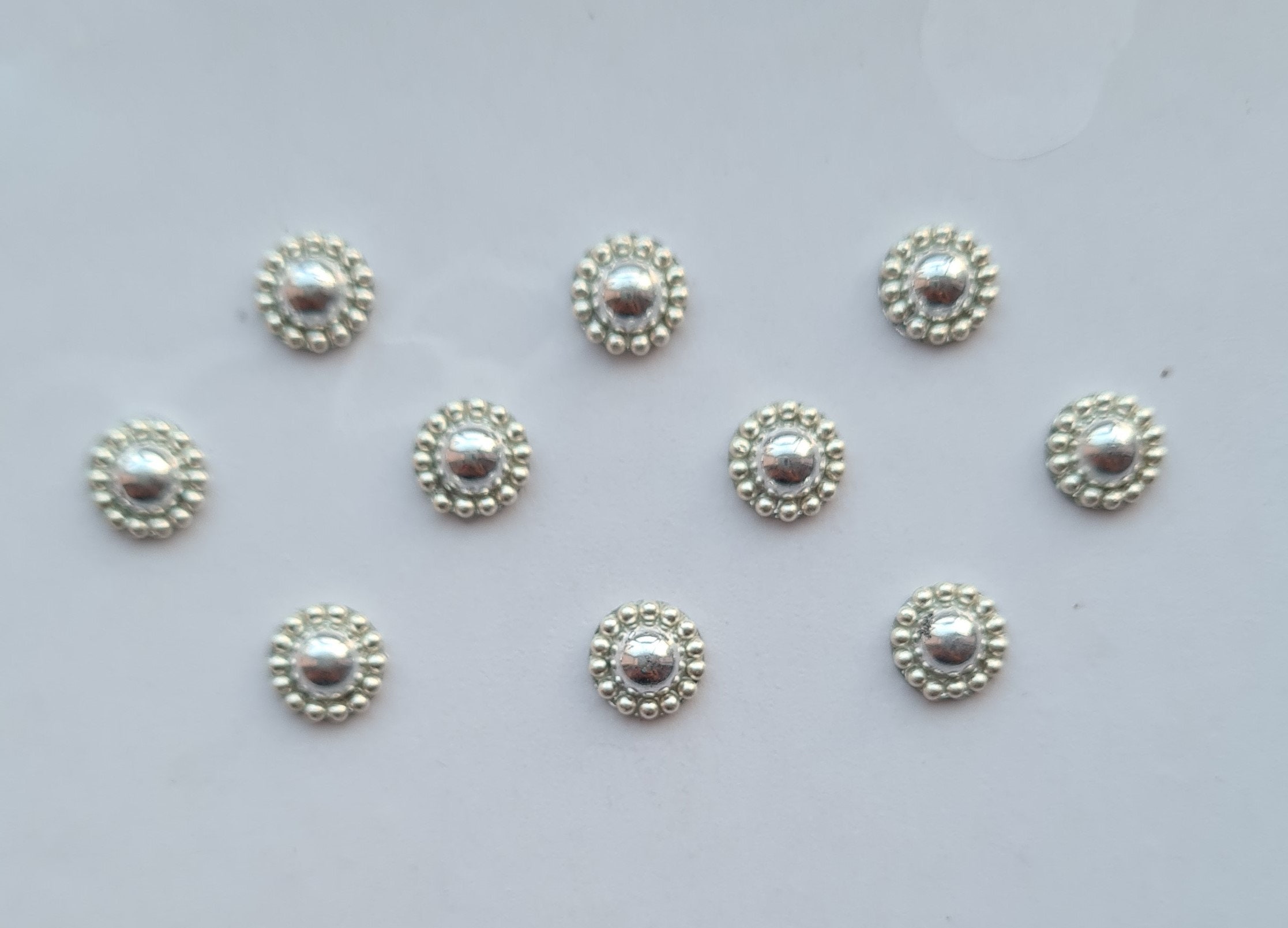 Gold/silver Classic Bindi - Etsy