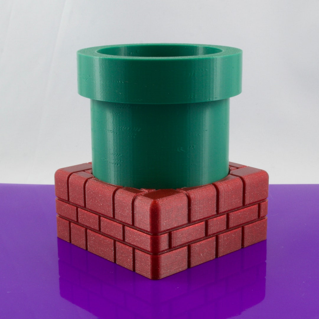 Mario Inspired Pipe Planter - Etsy