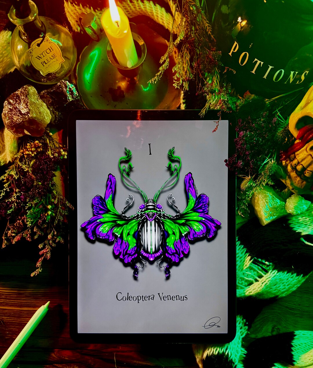 Beetle Juice | Bug | Beetlejuice | Art Print | Insect Illustration ...