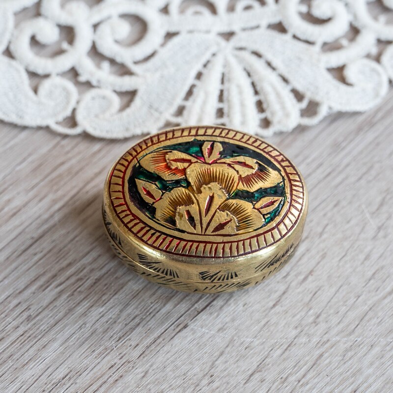 Tiny Trinket Box - Etsy