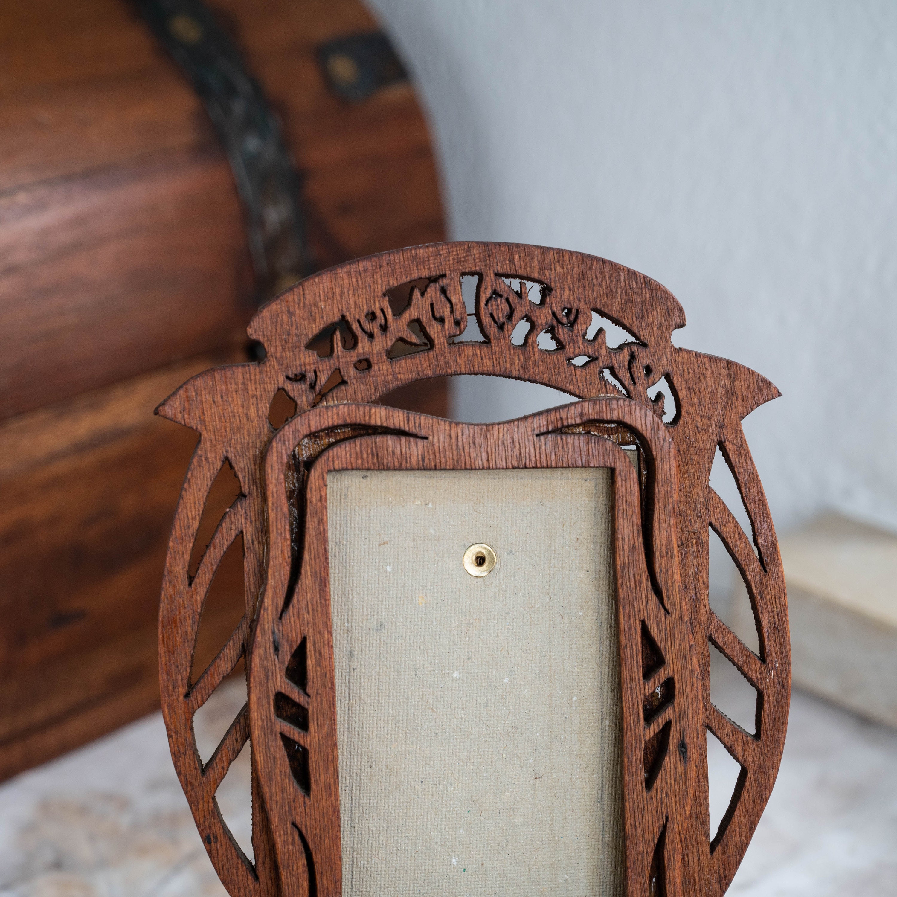 Hand Carved Wood Frame Art Nouveau Photo Frame Antique - Etsy Australia