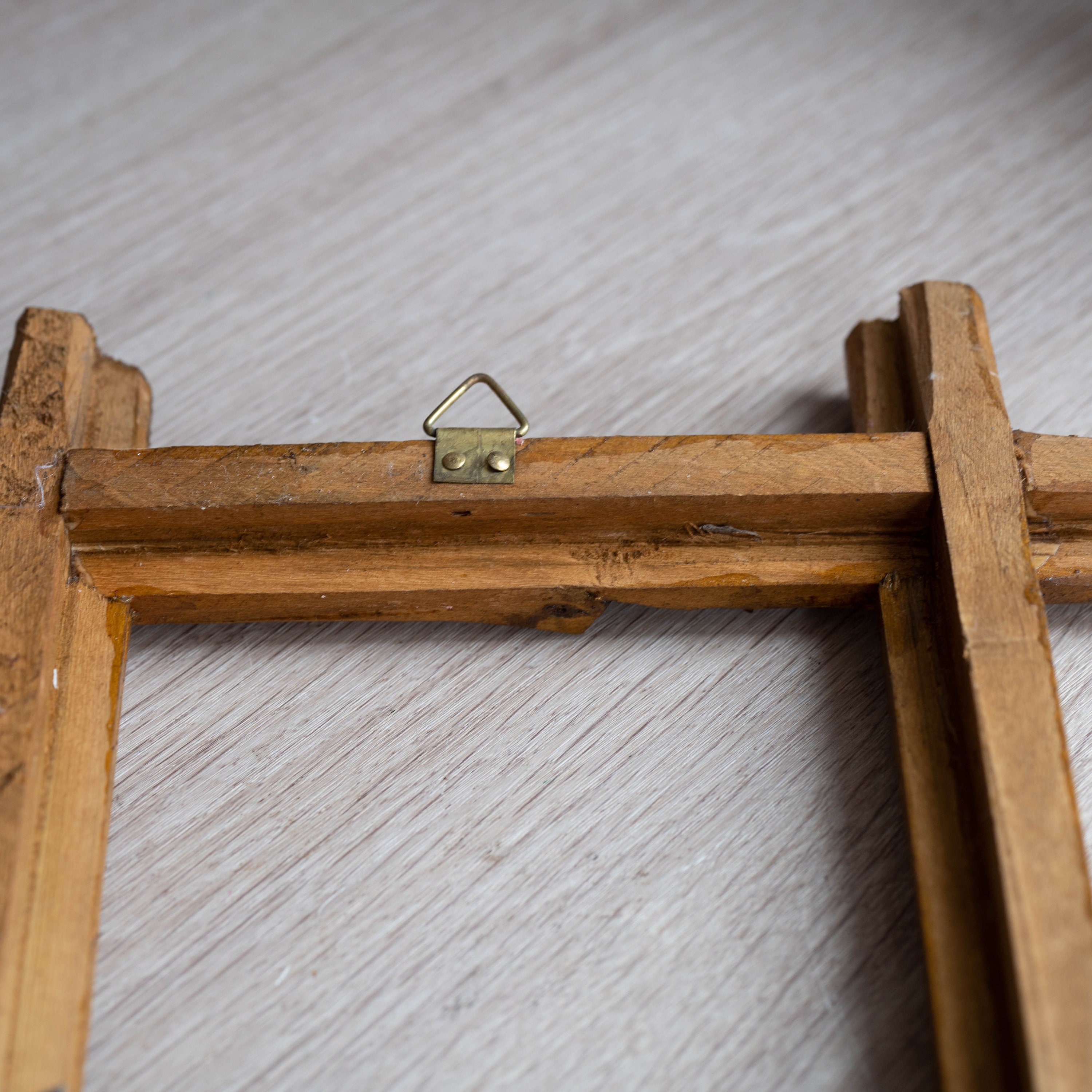 4x6 Black Forest Frame Carved Wood Frame Folk Art Criss Cross - Etsy
