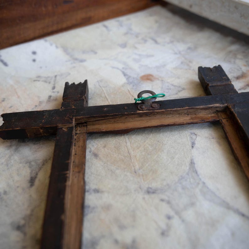 Adirondack Frame - Black Forest Frame - Tramp Art Photo Frame - Rustic ...
