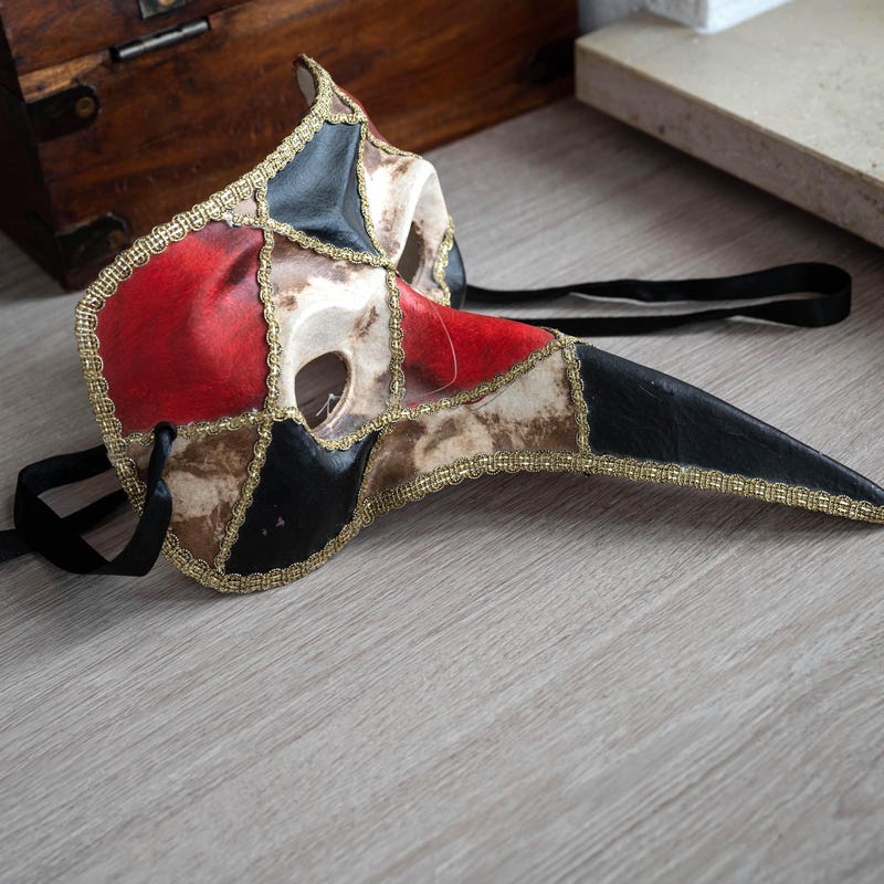 Harlequin Mask - Etsy