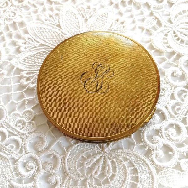 Brass Compact - Etsy