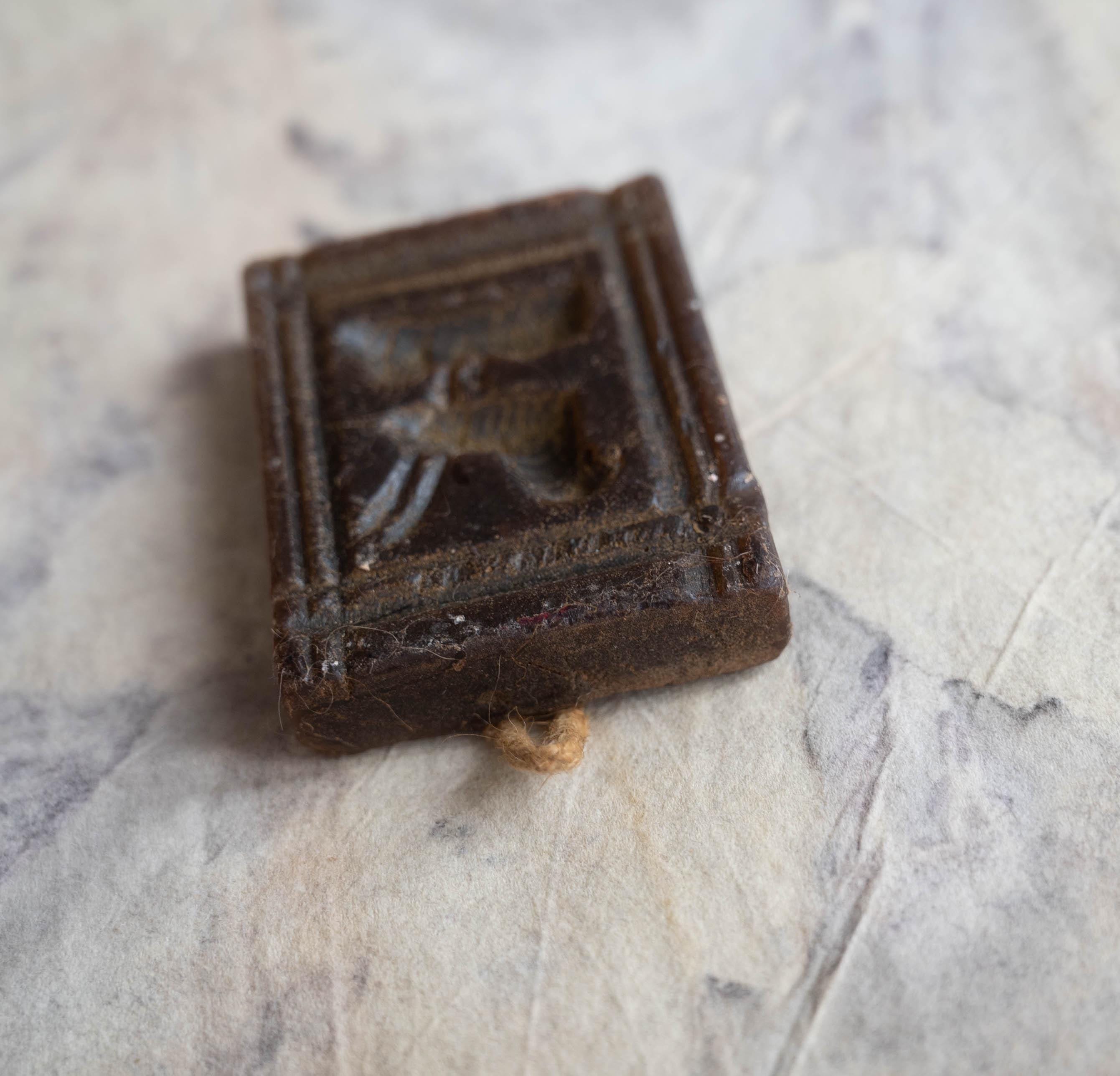 German Wax Art - Vintage Wax Relief - Rustic Wall Plaque - Vintage ...