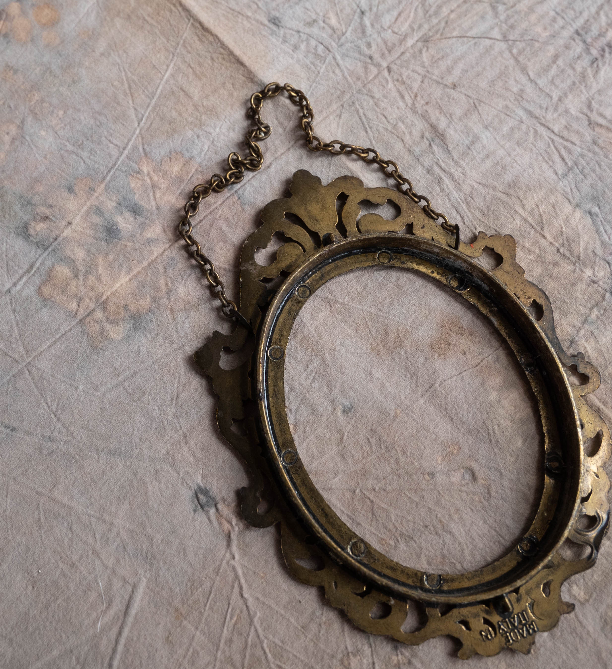 Baroque Frame Vintage Oval Wall Frame Ornate Picture Frame - Etsy