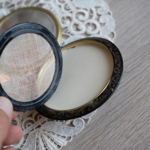 Vintage Powder Compact Makeup Pocket Mirror - Etsy