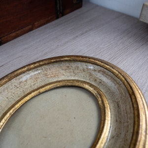 Gilded Oval Frame Vintage Wood Frame Victorian Wall Decor - Etsy