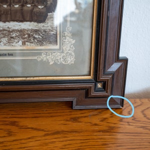 Antique Wall Frame Biedermeier Wood Photo Frame Victorian Photograph in ...