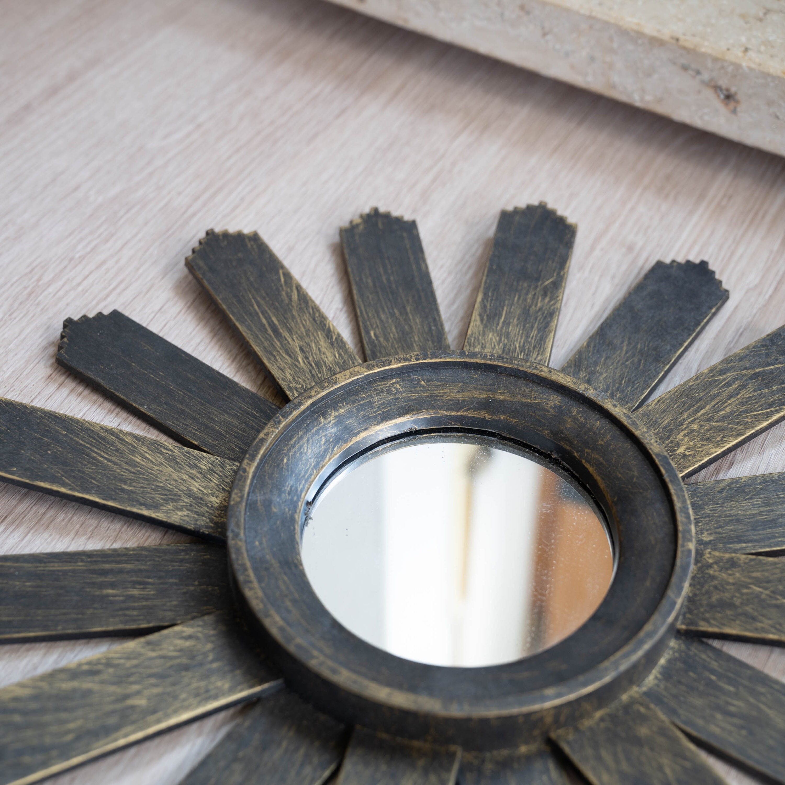 Sunburst Mirror Sun Rays Wall Mirror Vintage Accent Wall Decor - Etsy