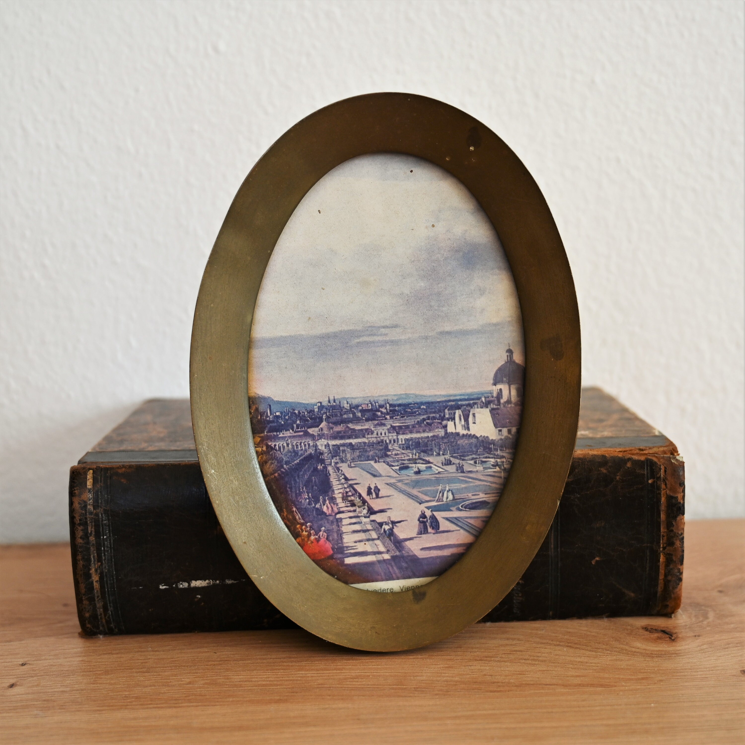 Brass Oval Frame Vintage Wall Photo Frame Rustic Home Decor - Etsy