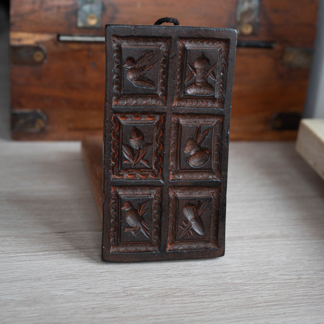 Vintage Wax Wall Art German Wax Relief Vintage Carving Folk Art Mold - Etsy