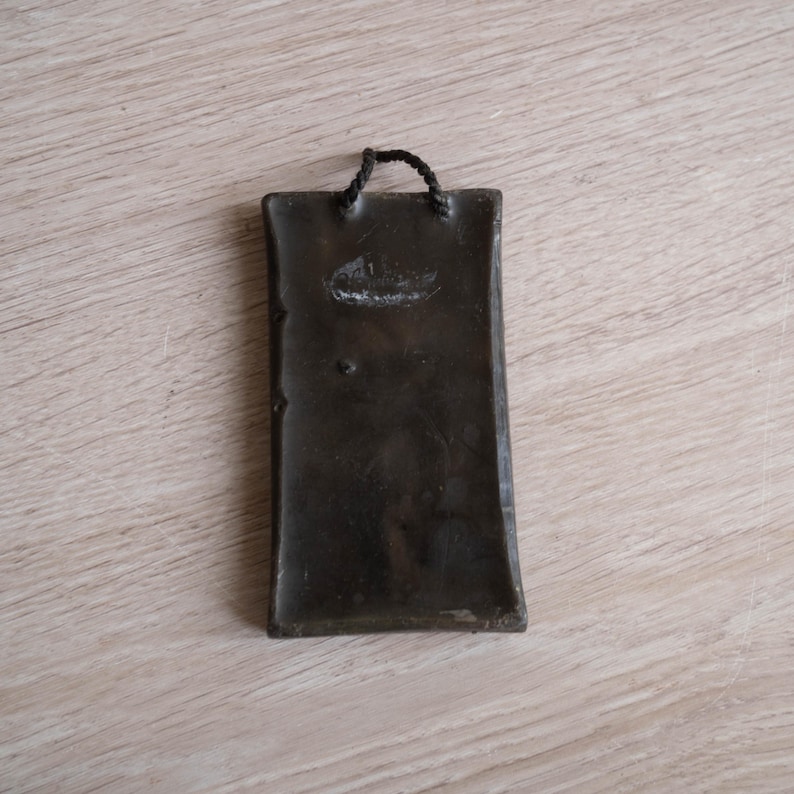 German Vintage Folk Art Molds - Tiny Rustic Wax Plaque - Bavarian Wall ...