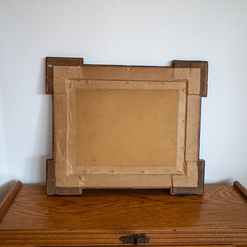 Antique Wall Frame Biedermeier Wood Photo Frame Victorian Photograph in ...