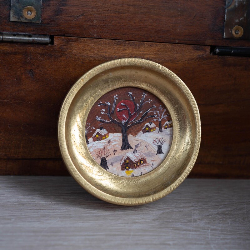 Round Artwork - Etsy