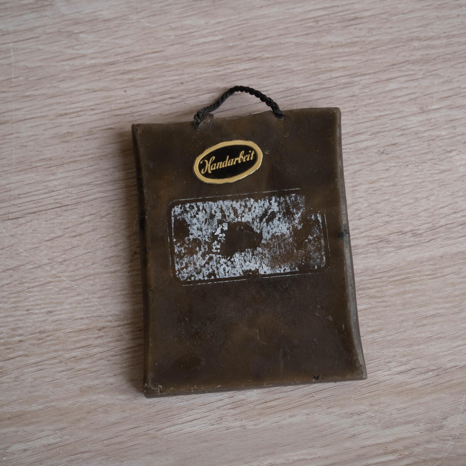 German Vintage Folk Art Molds - Tiny Rustic Wax Plaque - Bavarian Wall ...