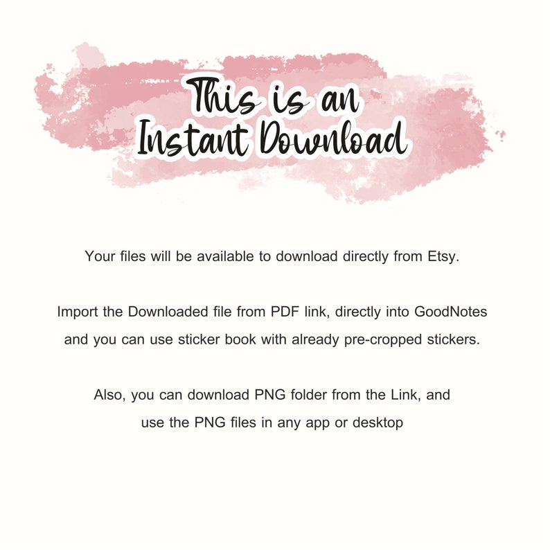 Pre Cropped Digital Stickers for Goodnotes Calendar Stickers - Etsy