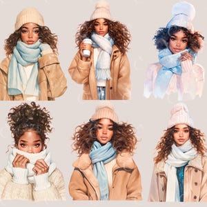 Watercolor Winter Clipart,cozy Winter Png,holiday Clipart,cozy ...