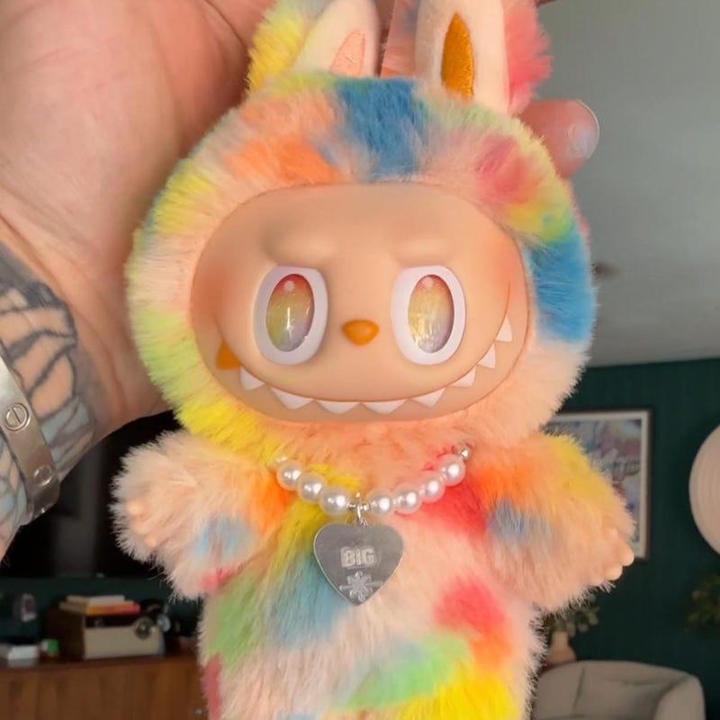 Labubu Rainbow Doll - Etsy