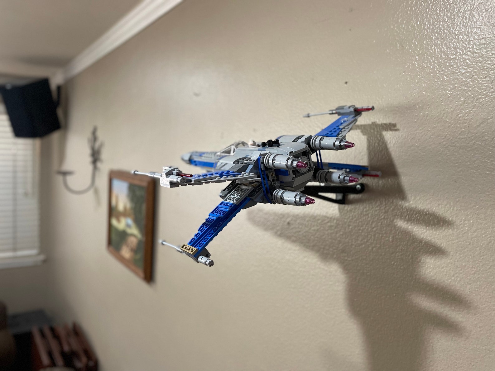 Wall Mount for LEGO® Star Wars X-wing Models 75273 75149 - Etsy