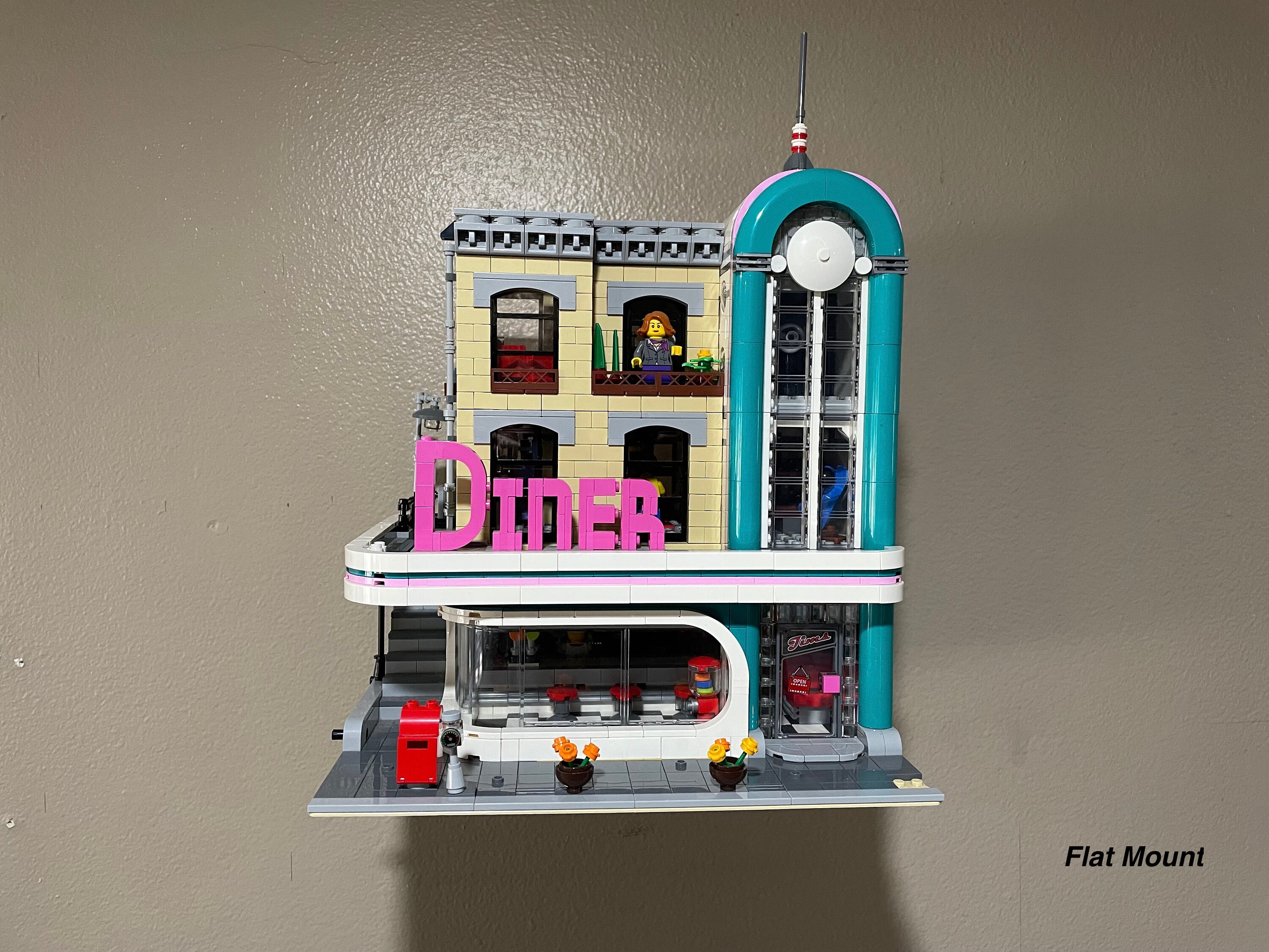 Wall Mount for LEGO® Modular Buildings and 10 X 10 Baseplates - Etsy