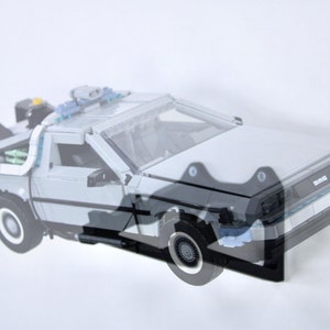 Wall Mount for LEGO® Icons 10300 Back to the Future Time Machine - Etsy