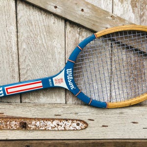 Wood Tennis Racket Wilson Chris Evert Billie Jean King Regent Champ ...
