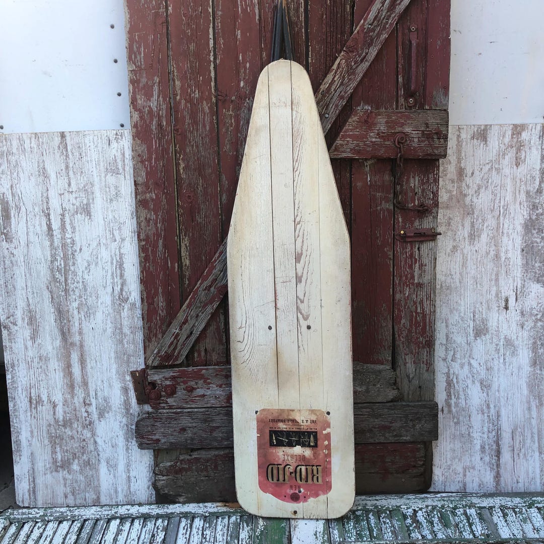 Wood Ironing Board Rid Jid JR Clark Farmhouse Ironing Table Regular ...