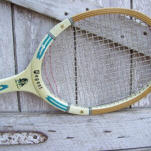 Wood Tennis Racket Wilson Chris Evert Regent Ellen Renwal Mary - Etsy