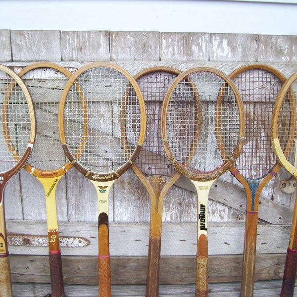 Wooden Tennis Racket - Etsy