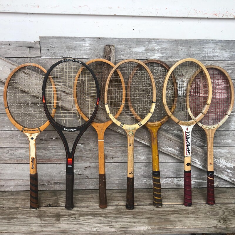 Wood Tennis Racket - Etsy