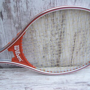 Wood Tennis Racket Spalding Pancho Gonzales Head Guillermo Vilas Harold ...