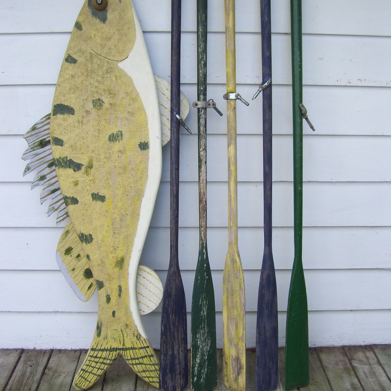 Painted Oars - Etsy