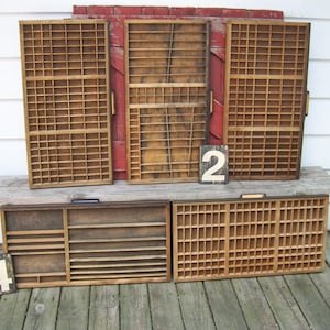 Hamilton Printers Drawer Ludlow Wooden Typeset American Type - Etsy