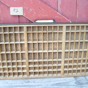 Hamilton Printers Drawer Ludlow Wooden Typeset American Type - Etsy
