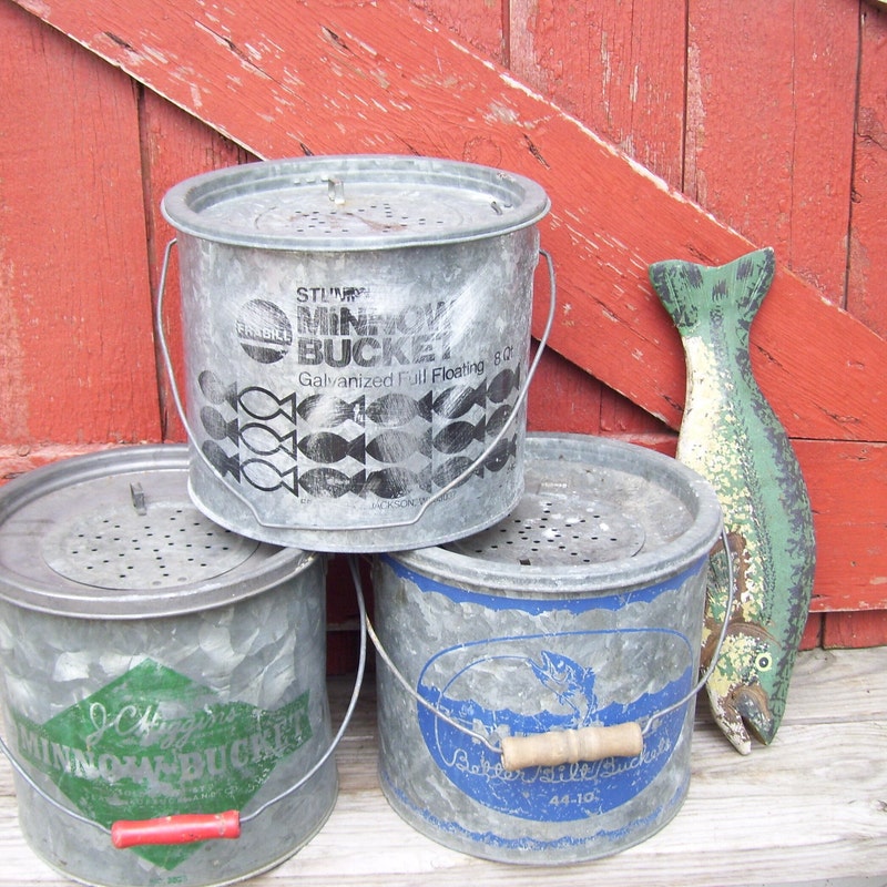 Minnow Bucket - Etsy