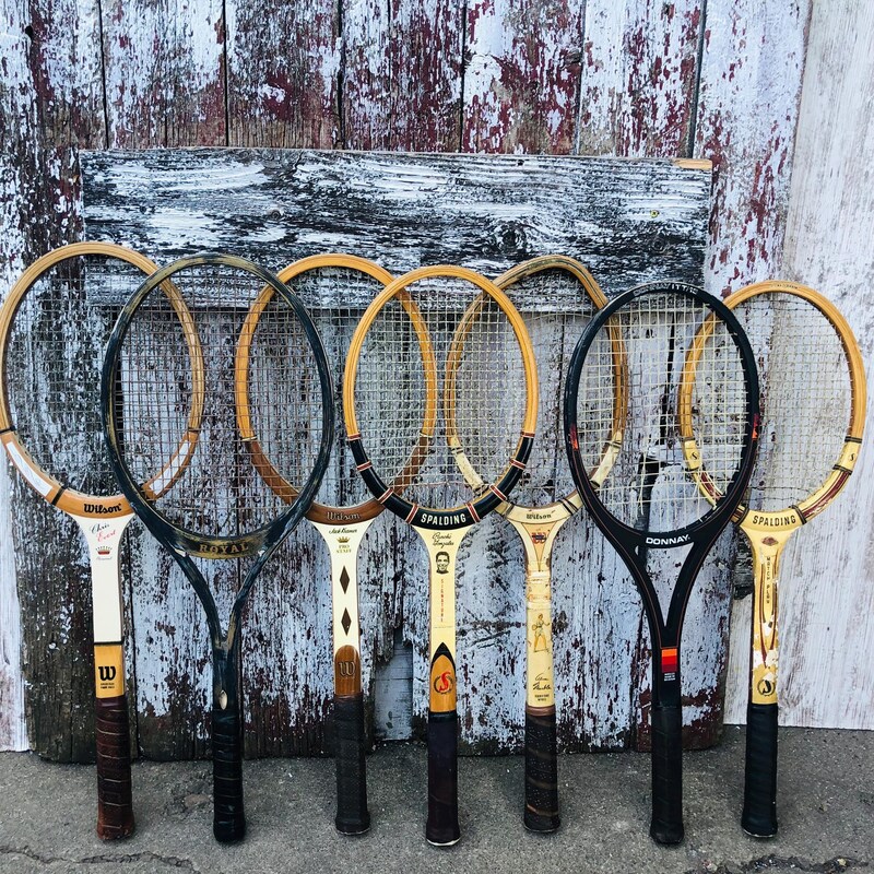 Wooden Tennis Racket - Etsy