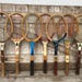 Wood Tennis Racket Wilson Jack Kramer Spalding Pancho Gonzales Tony ...