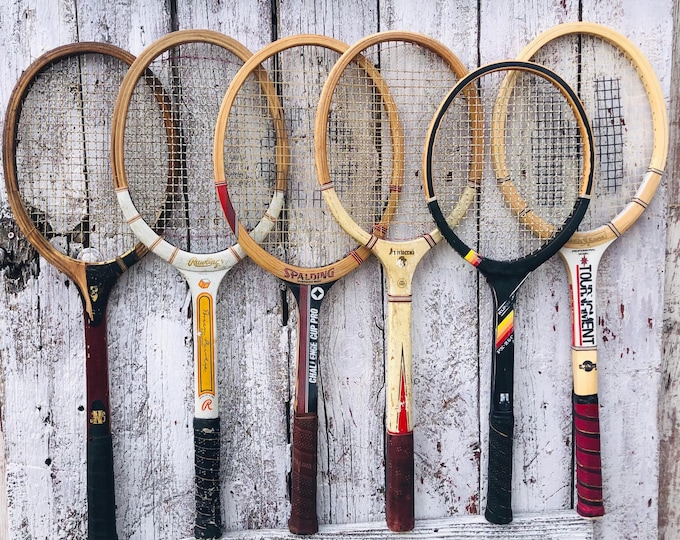 Vintage Tennis Rackets 1925/1970 - Etsy