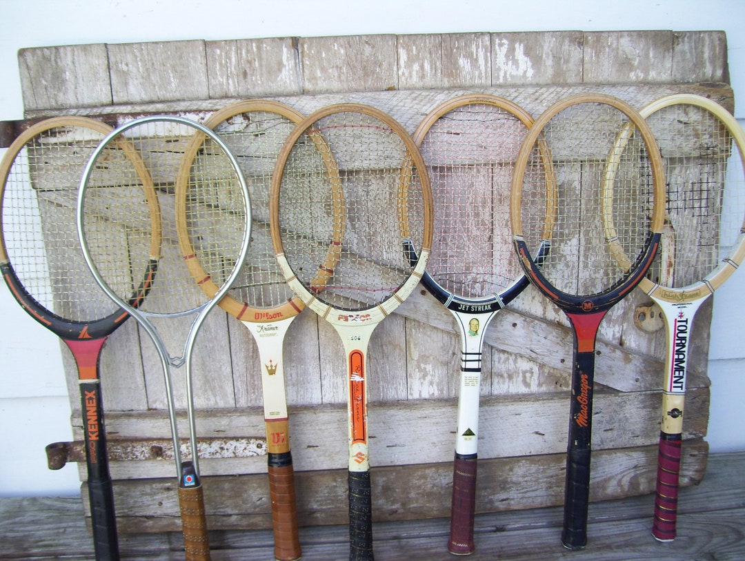 Wood Tennis Racquet Wilson Jack Kramer Roscoe Tanner Hugh Forgie ...