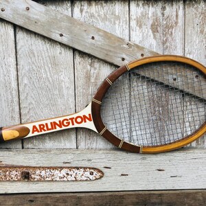Wood Tennis Racquet Wilson Arlington Regent Jet Stream Rawlings Brian ...