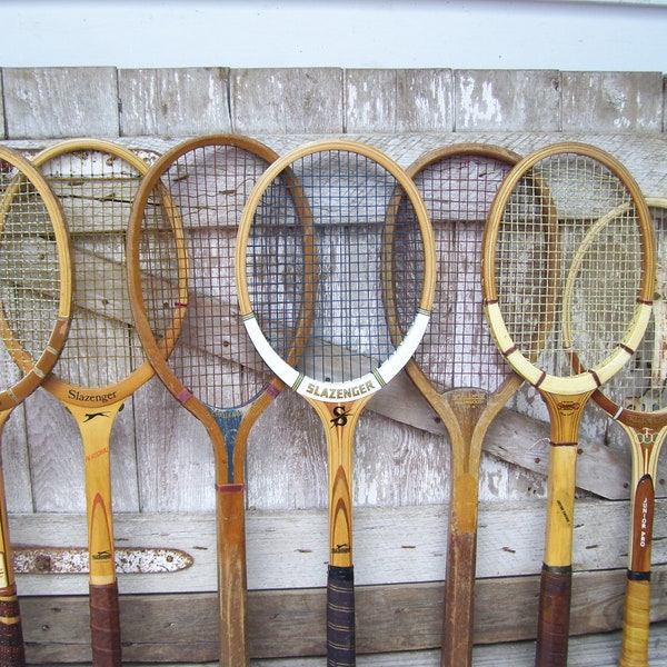 Wooden Tennis Racket - Etsy