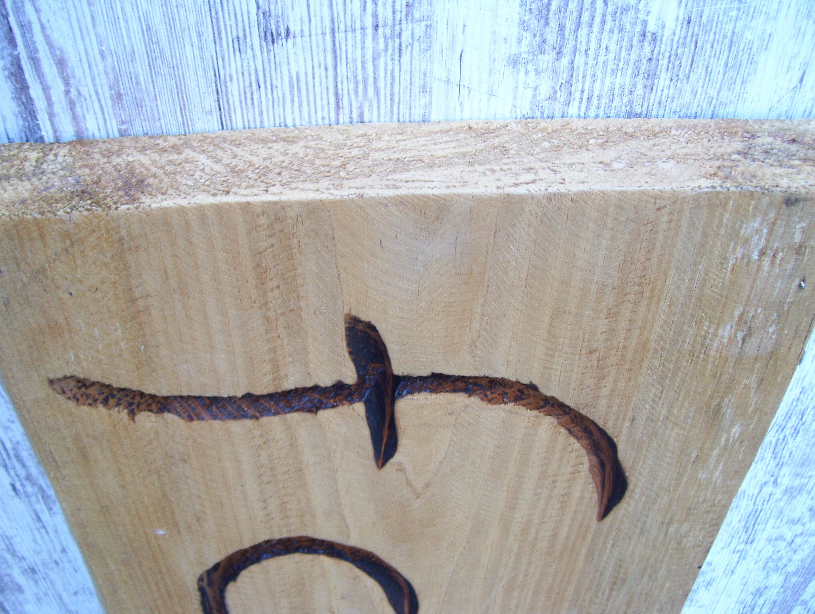 Faith Sign Inspirational Solid Wood Plank Wording Religious Spiritual ...