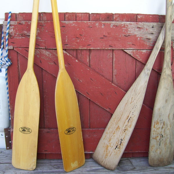 Antique Boat Oars - Etsy