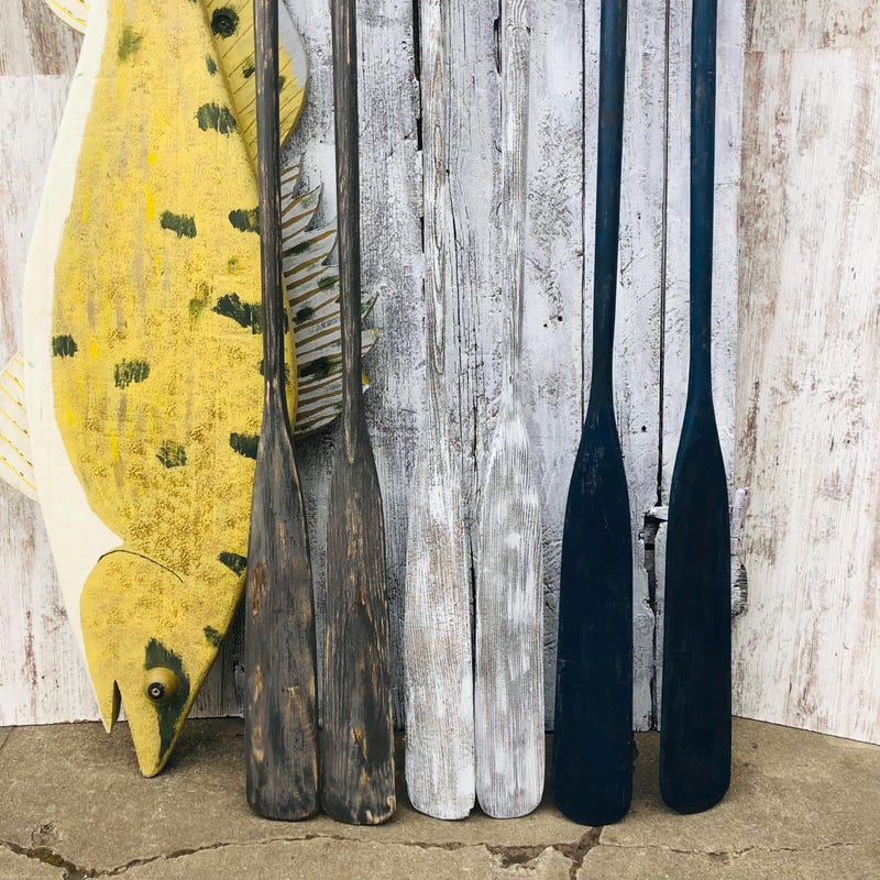 Painted Oars - Etsy
