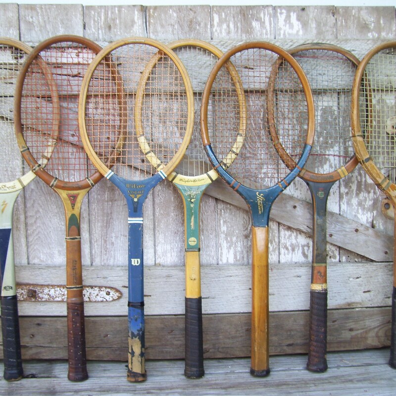 Wooden Tennis Racket - Etsy