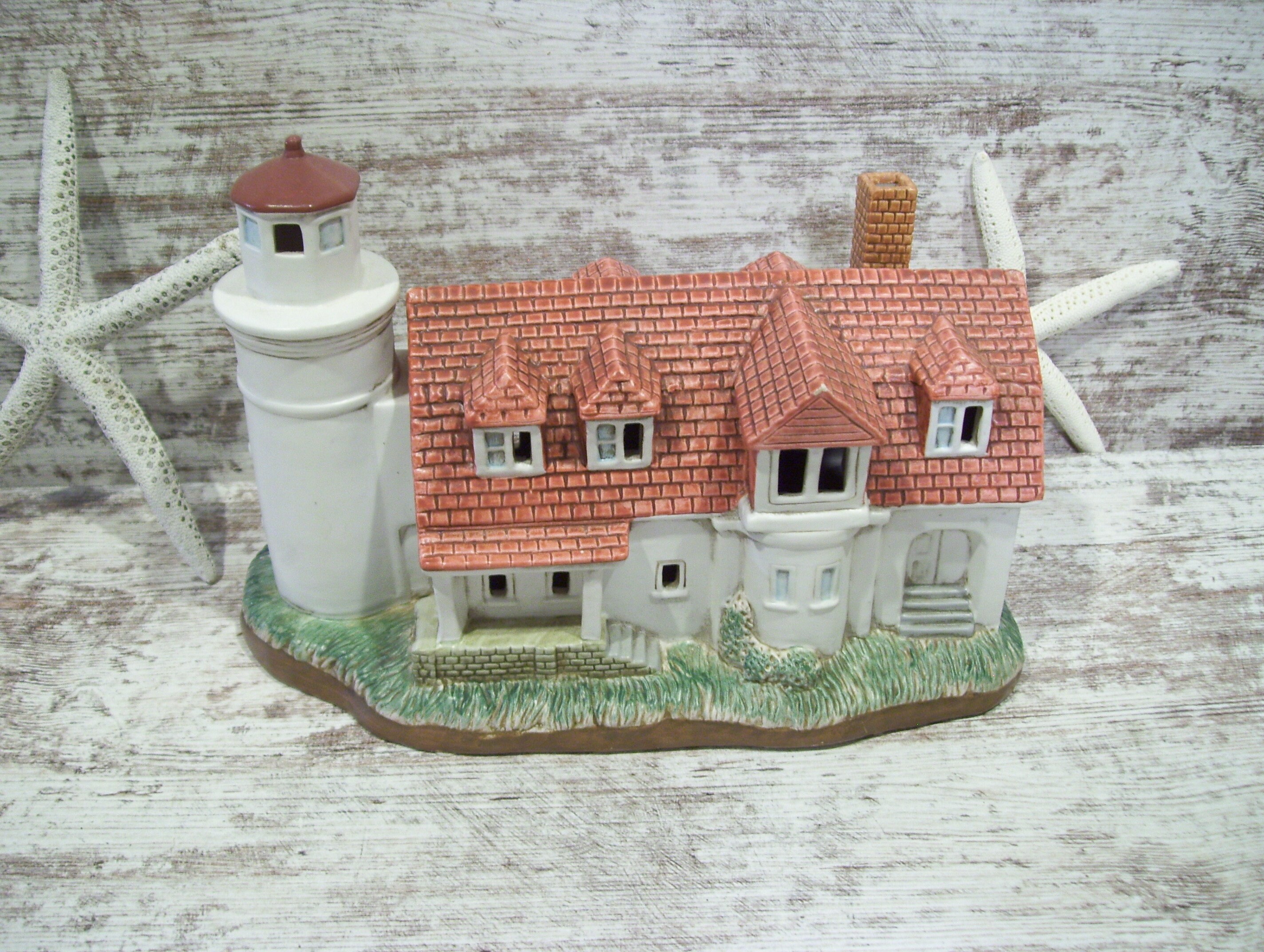 Lefton Lighthouse Village Alcatraz OR Point Betsie Christmas - Etsy