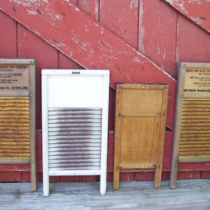Glass King Wash Board Dubl Handi National Washboard Co Daisy No 815 ...